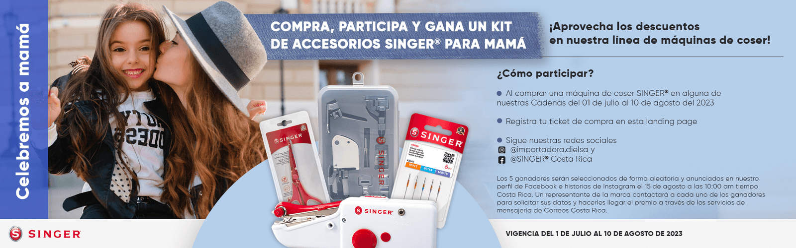 Celebra el talento de mamá - SINGER®