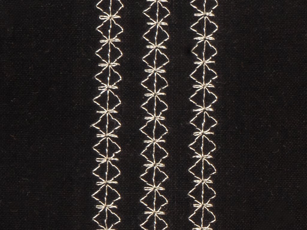 Puntada de collar - Singer Chile